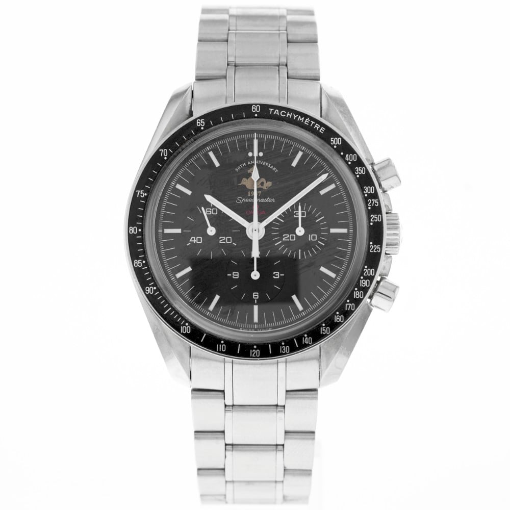 Auction: 2007 Omega Speedmaster Professional Moonwatch 50th Anniversary ...