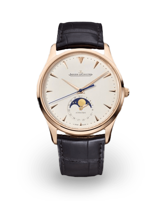 Jaeger-LeCoultre Master Ultra Thin Moon Rose Gold / Eggshell ...