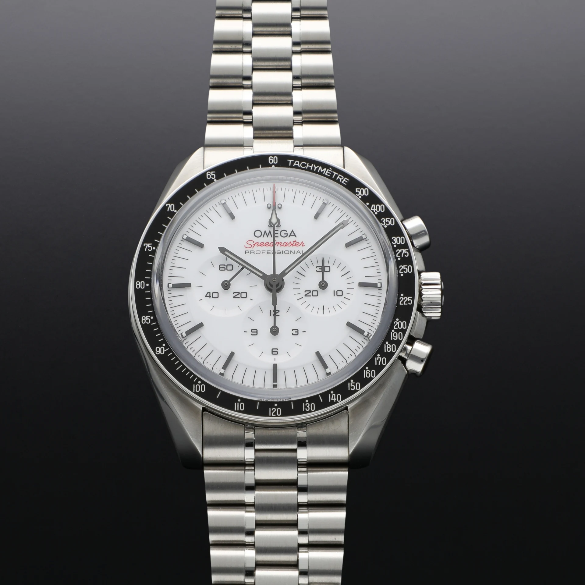 Auction: 2024 Omega Speedmaster Moonwatch Professional Steel / White ...