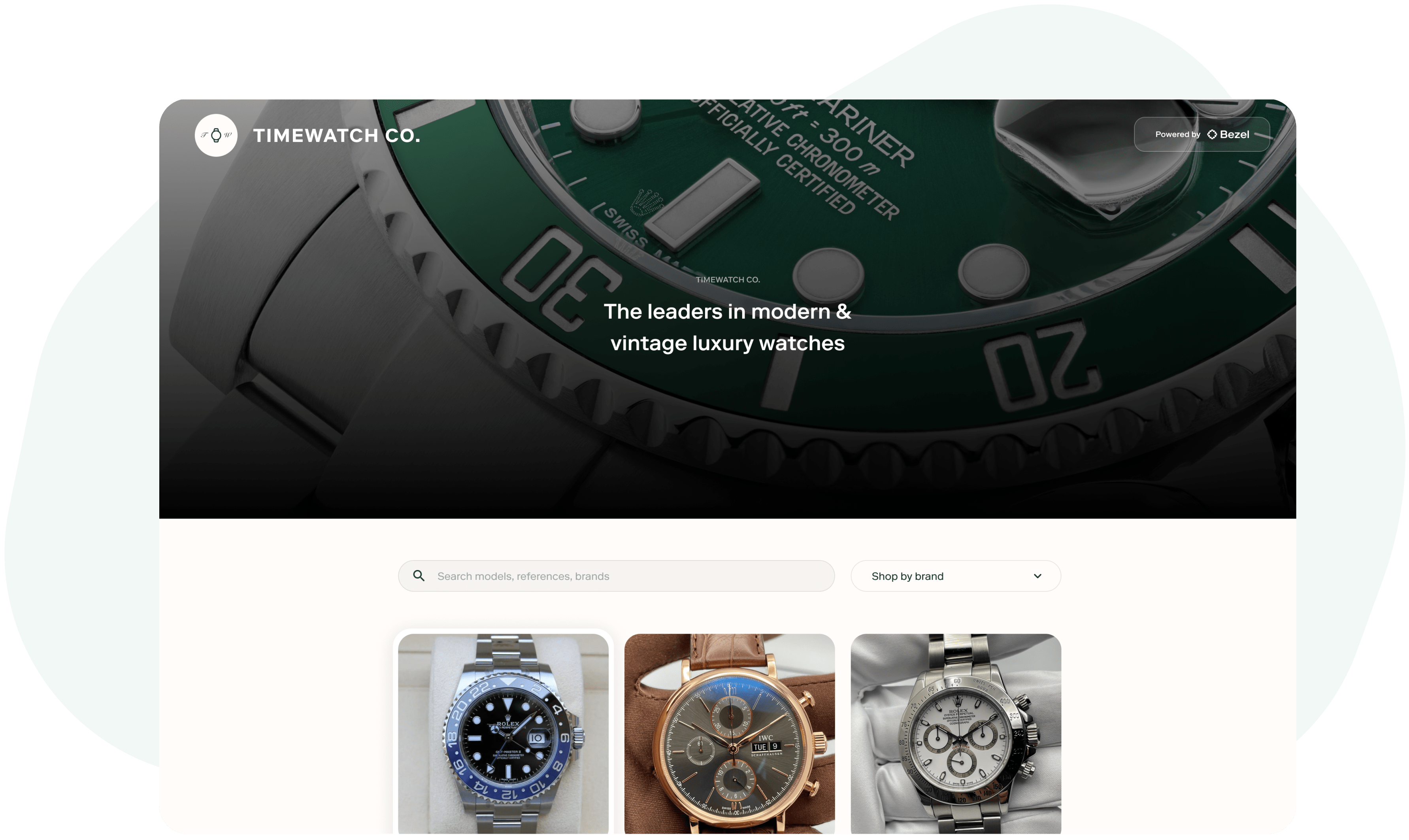 Sell Your Luxury Watch | Bezel